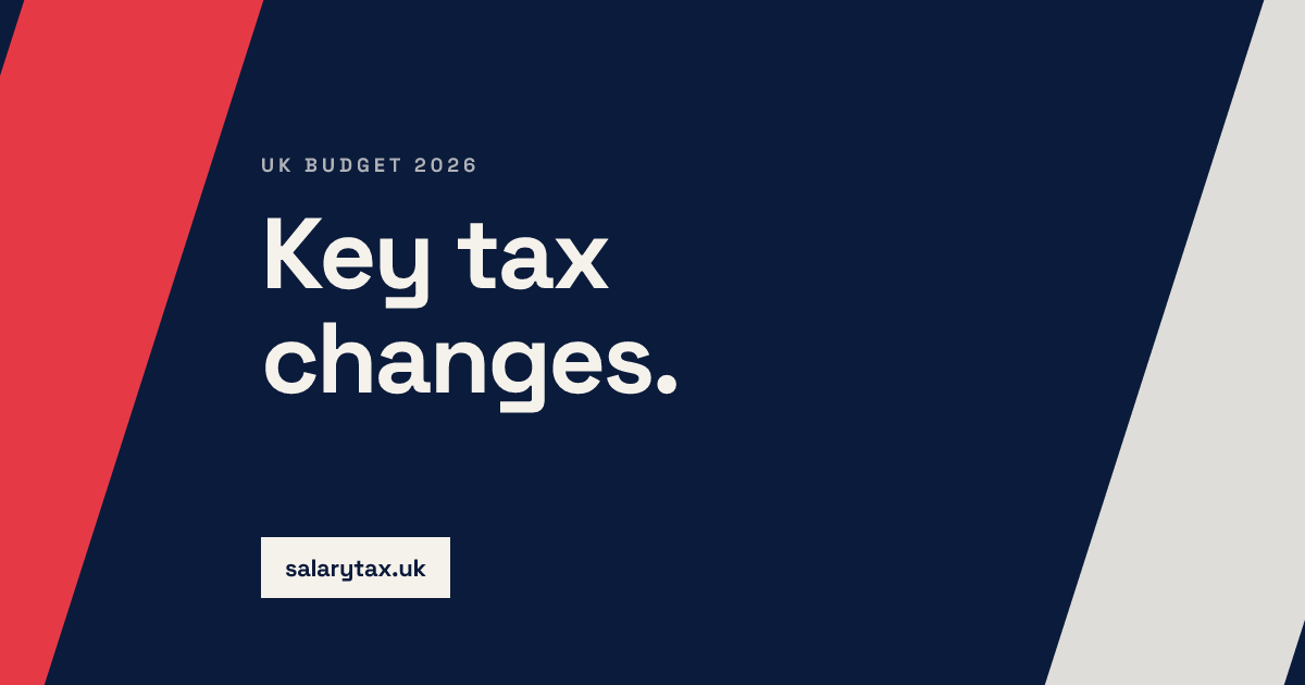 Budget 2026 Summary: What Changed for the 2026/27 Tax Year